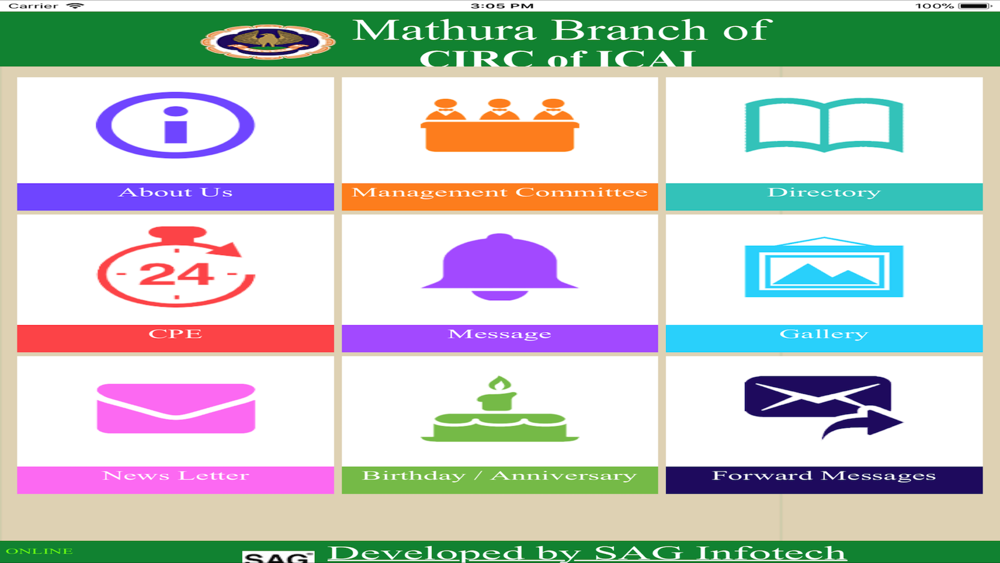 Mathura Branch (CIRC of ICAI) for iOS (iPhone/iPad) - Free Download at ...