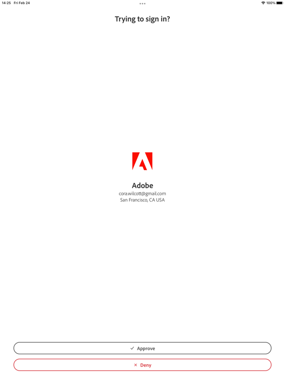 Adobe Account Access for iOS (iPhone/iPad) - Free Download at AppPure