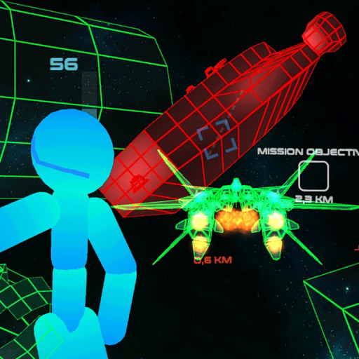 Stickman Space Fighter for iOS (iPhone/iPad/iPod touch) - Free Download ...