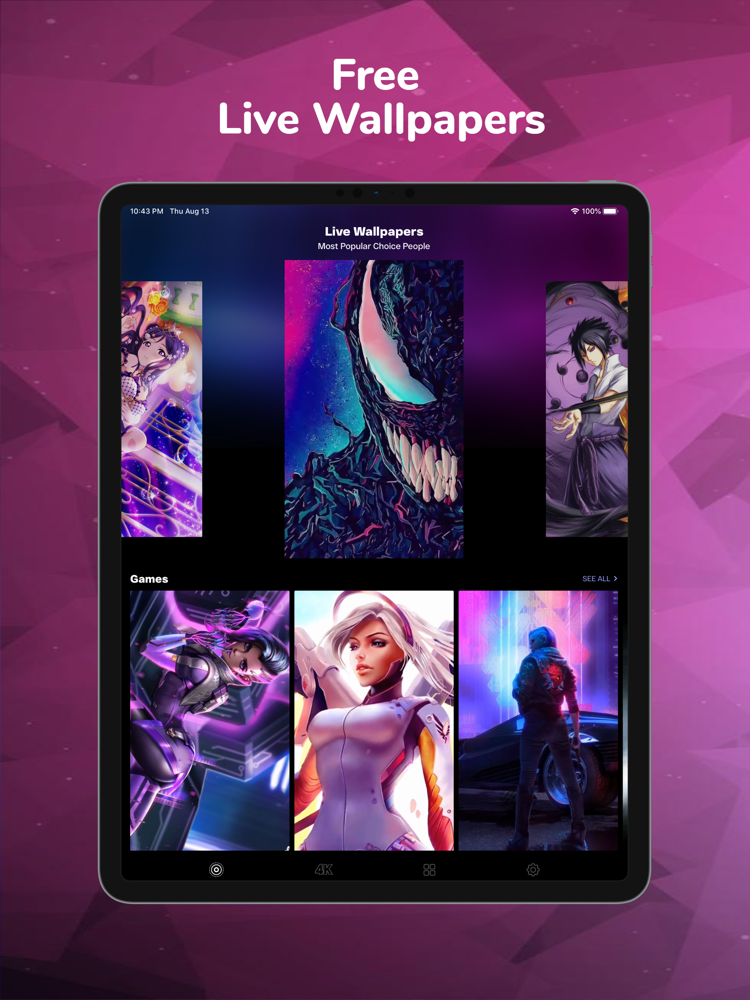 Live & 4K Wallpapers for iOS (iPhone/iPad) - Free Download at AppPure