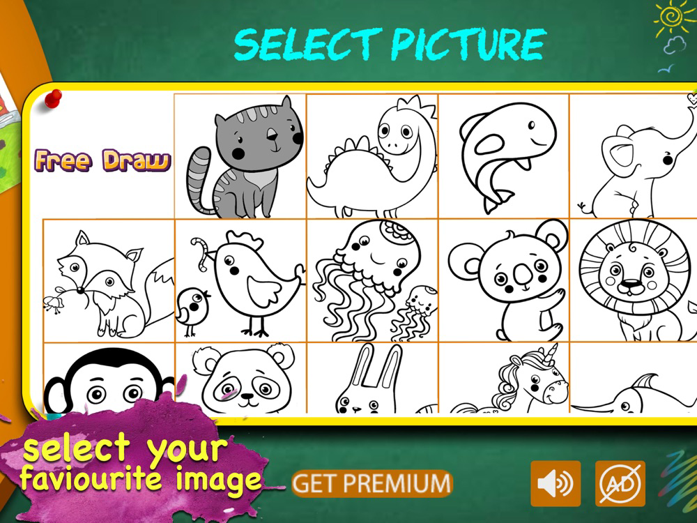 Kids Drawing & Coloring Book for iOS (iPhone/iPad) - Free Download at ...