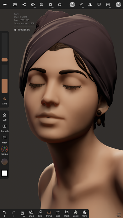 Nomad Sculpt for iOS (iPhone/iPad/iPod touch) Latest Version at $19.99 ...