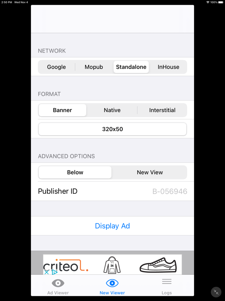 Criteo Ad Viewer for iOS (iPhone/iPad) - Free Download at AppPure
