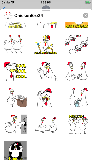 Chicken Bro 24 Sticker Pack for iOS (iPhone/iPad/iPod touch) Latest ...