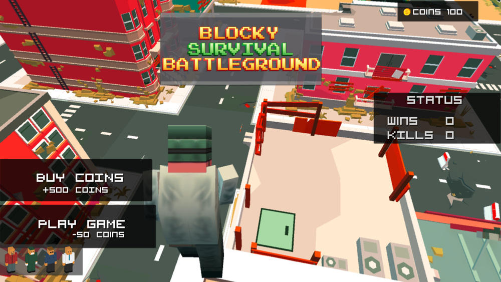 Blocky Survival Battleground for iOS (iPhone) - Free Download at AppPure