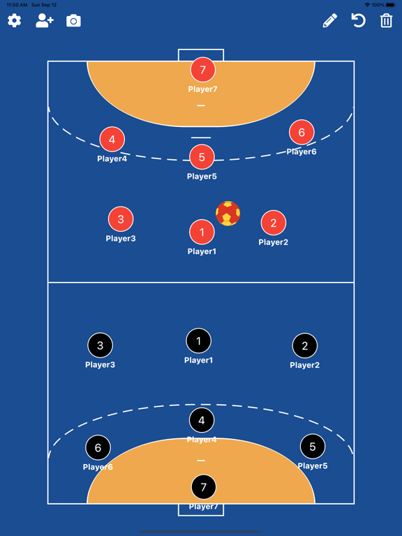 Handball Tactic Board for iOS (iPhone/iPad/iPod touch) - Free Download ...