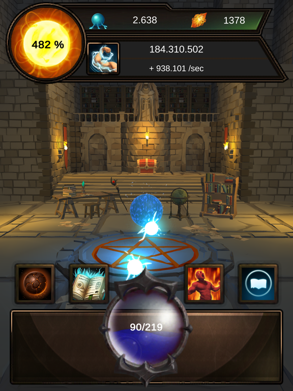 Idle Wizard - A Fair Play Game pour iOS (iPhone/iPad/iPod touch) - Téléchargement gratuit sur ...