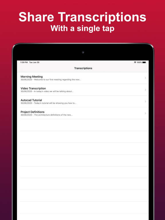 Transcriber: Offline speech para iOS (iPhone/iPad/iPod touch) - Baixar ...