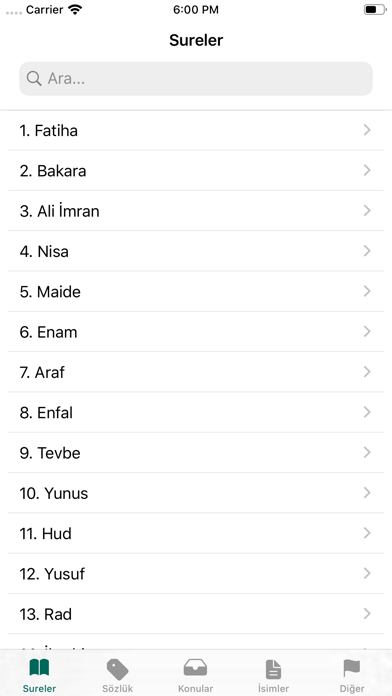 The Quran Index for iOS (iPhone/iPad/iPod touch) - Free Download at AppPure