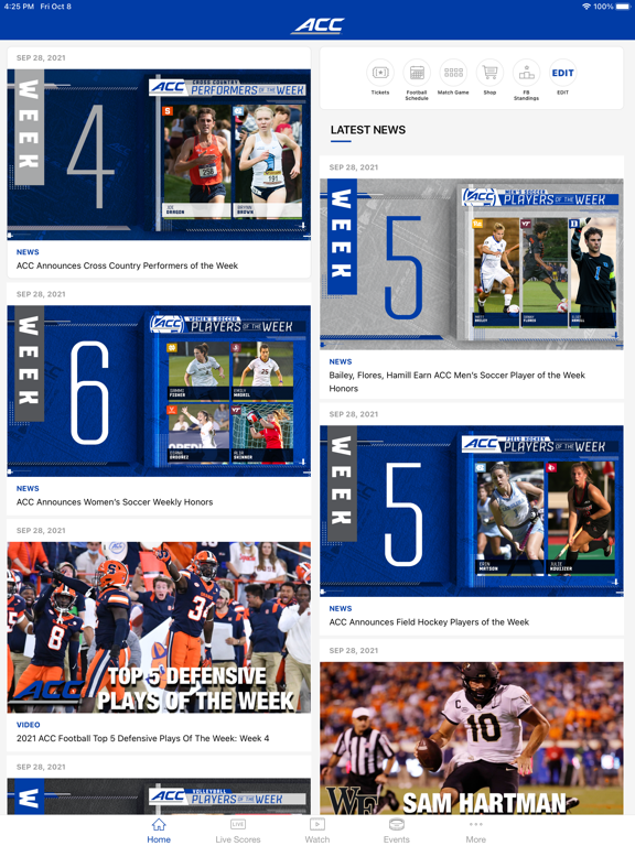 The ACC App for iOS (iPhone/iPad/iPod touch) - Free Download at AppPure