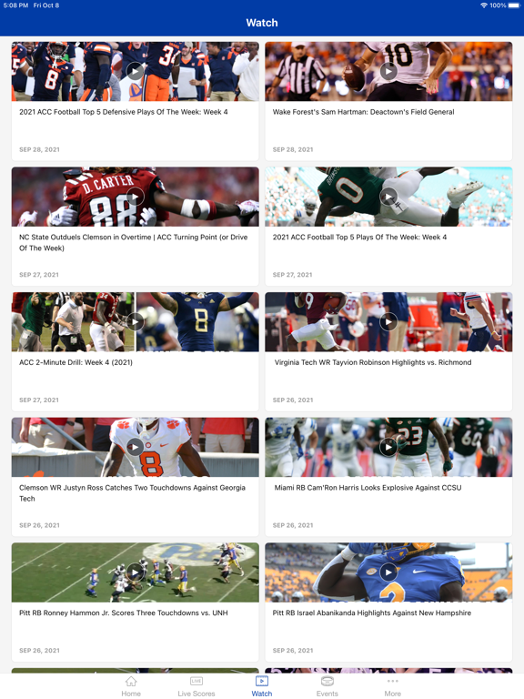 The ACC App for iOS (iPhone/iPad/iPod touch) - Free Download at AppPure