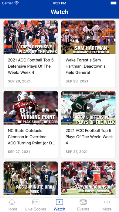 The ACC App for iOS (iPhone/iPad/iPod touch) - Free Download at AppPure