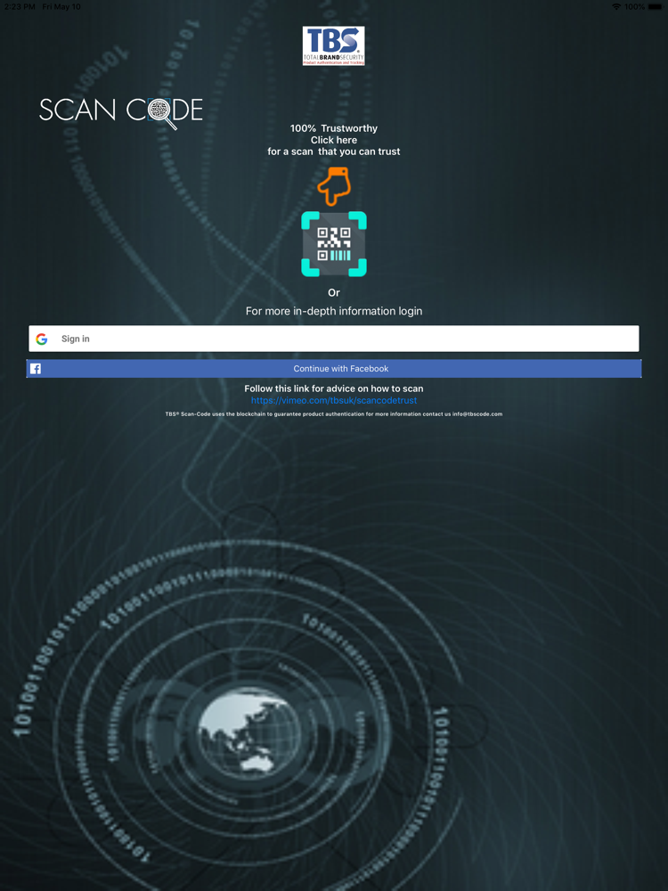 TBS Scan Code for iOS (iPhone/iPad) - Free Download at AppPure