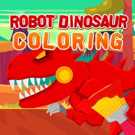Robot Dinosaur Coloring for iOS (iPhone/iPad/iPod touch) - Free ...