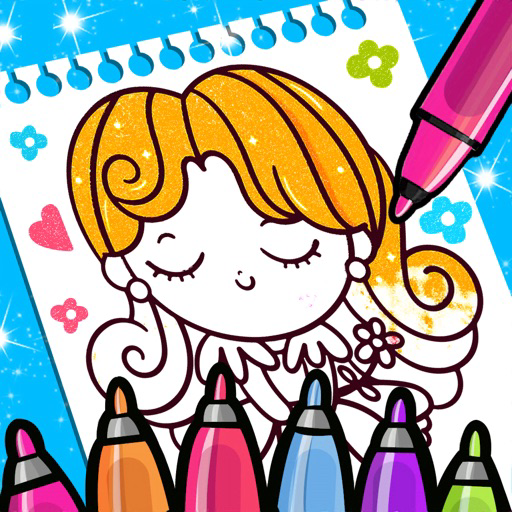 Princess Coloring And Drawing for iOS (iPhone/iPad) - Free Download at ...