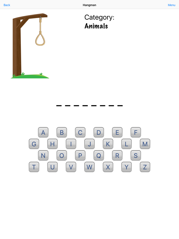 Hangman - The Best Game for iOS (iPhone/iPad/iPod touch) - Free ...