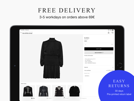 Boozt.com – Clothes & shoes for iOS (iPhone/iPad/iPod touch) - Free ...