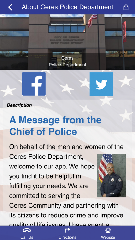 Ceres Police Department for iOS (iPhone/iPad) - Free Download at AppPure
