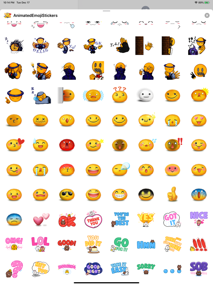 Animated Emojis and Stickers for iOS (iPhone/iPad) Latest Version at $0 ...