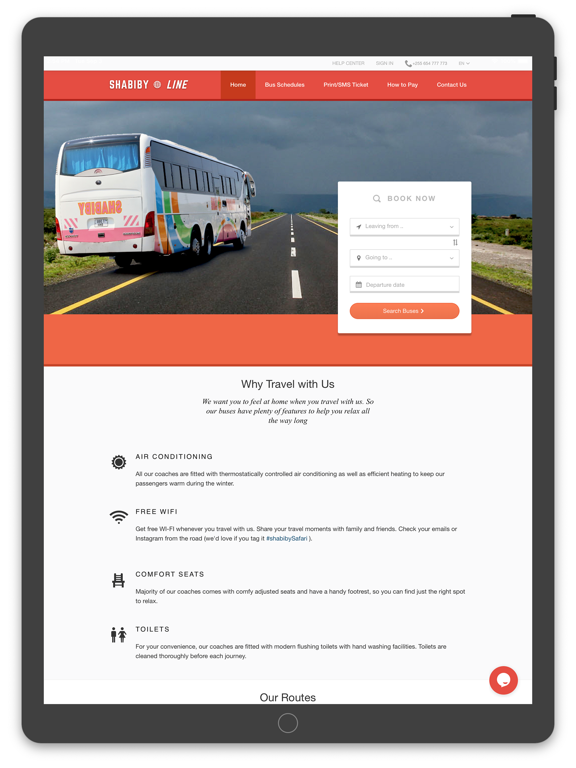 Shabiby Line - Bus Ticketing for iOS (iPhone/iPad/iPod touch) - Free ...