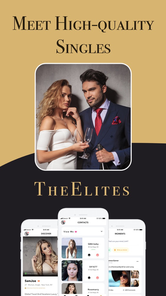 The Elites - Elite Dating App for iOS (iPhone) - Free Download at AppPure