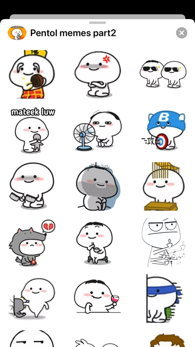 Pentol Memes Stickers Part2 for iOS (iPhone/iPad/iPod touch) Latest ...