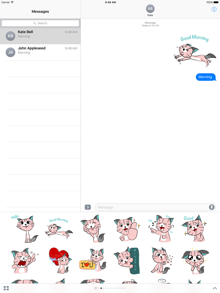 Bubu The Cat Stickers for iOS (iPhone/iPad) Latest Version at $0.99 on ...