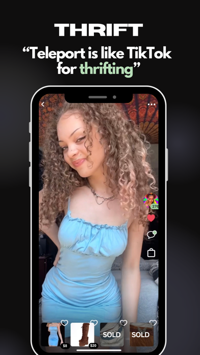 Teleport—Fashion Thrifting App for iOS (iPhone/iPod touch) - Free ...