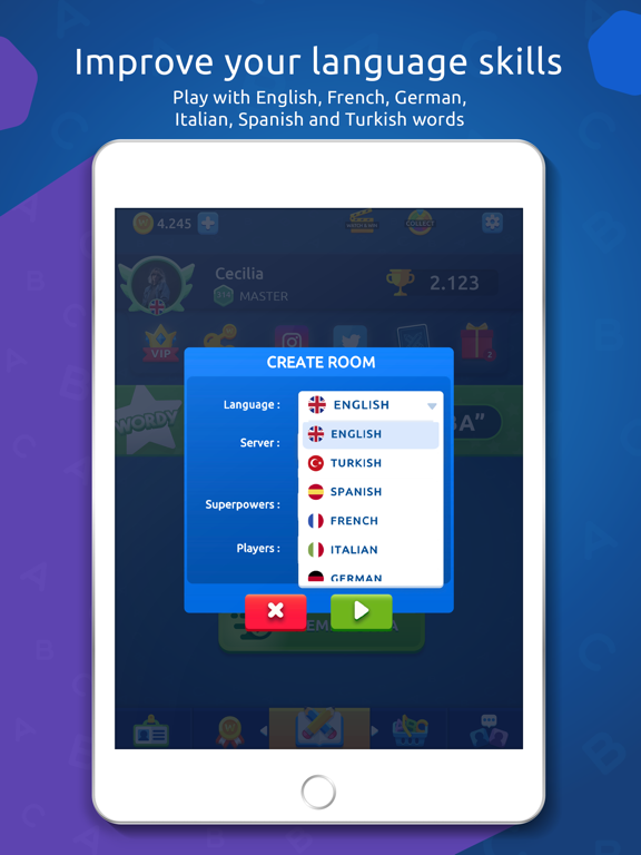 Wordy - Multiplayer Word Game for iOS (iPhone/iPad/iPod touch) - Free ...