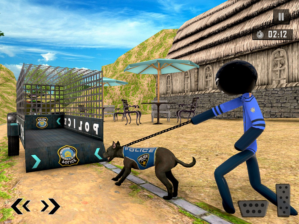 Laden Sie Stickman Police Dog Transport für iOS (iPhone/iPad) bei ...