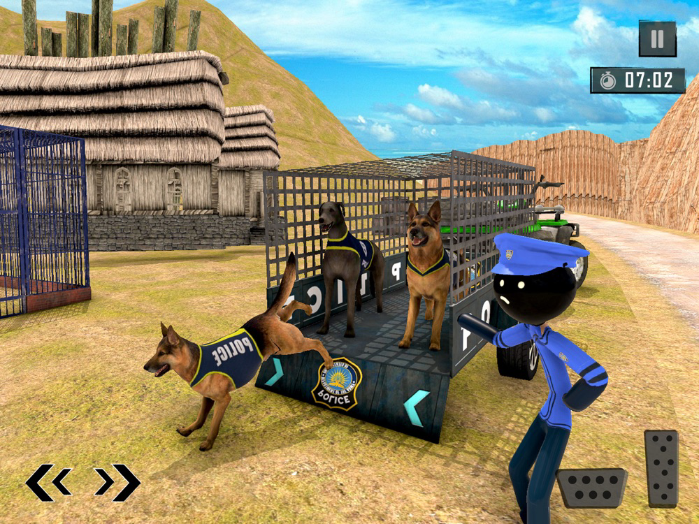 Laden Sie Stickman Police Dog Transport für iOS (iPhone/iPad) bei ...