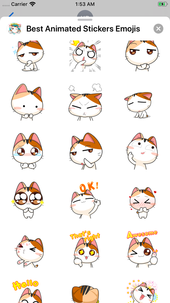 Best Animated Stickers Emojis for iOS (iPhone/iPad) Latest Version at ...
