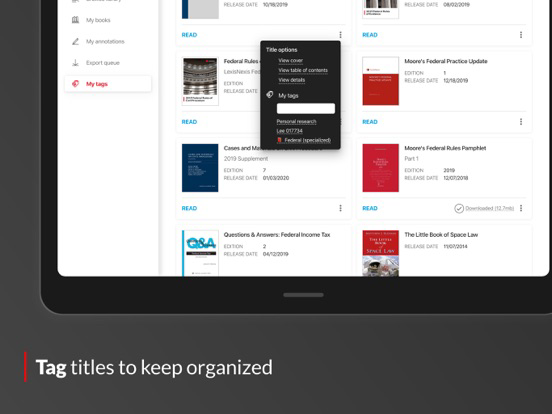 LexisNexis® Digital Library for iOS (iPhone/iPad/iPod touch) - Free ...