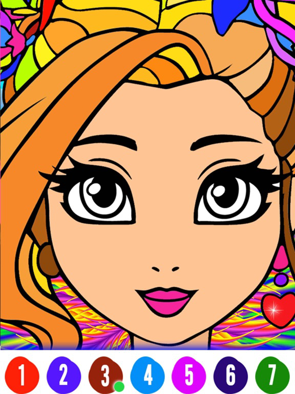 Pixel Art Number Coloring Game for iOS (iPhone/iPad/iPod touch) - Free ...