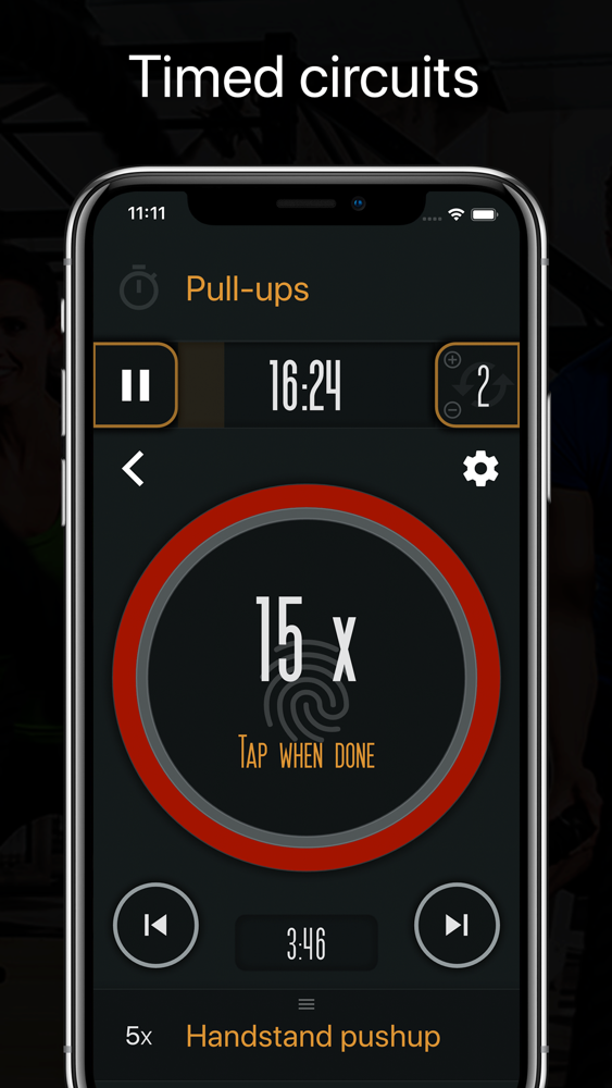 TimedOut - workouts timer for iOS (iPhone) - Free Download at AppPure
