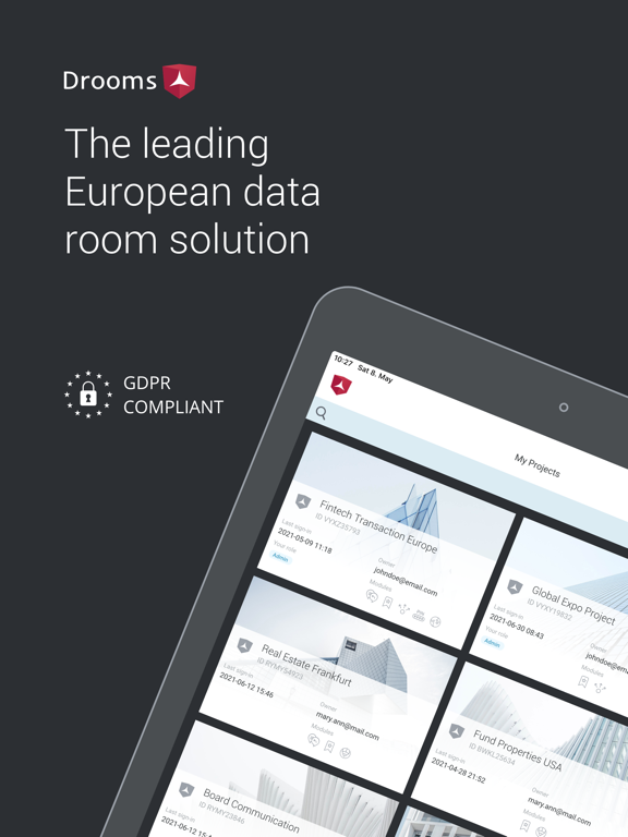 Drooms for iOS (iPhone/iPad/iPod touch) - Free Download at AppPure