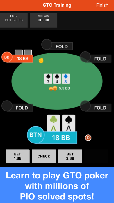 Postflop+ GTO Poker Trainer for iOS (iPhone/iPad/iPod touch) - Free ...