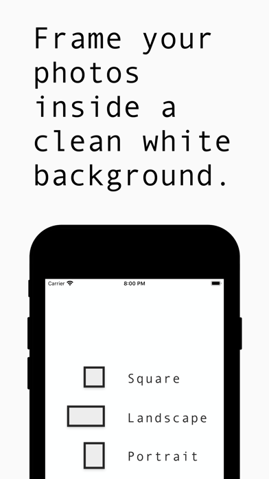 White Background Frame for iOS (iPhone/iPod touch) - Free Download at ...