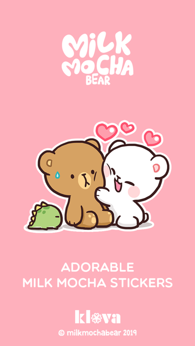 Adorable Milk Mocha Stickers for iOS (iPhone/iPad/iPod touch) Latest ...