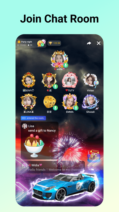 YoYo - Voice Chat Room para iOS (iPhone/iPod touch) - Baixar Grátis no ...