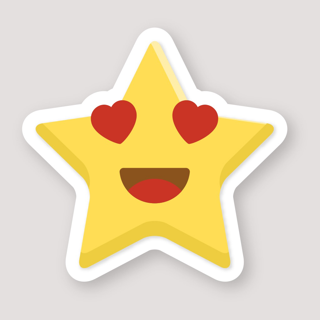 stars face emoji for iOS (iPhone/iPad) - Free Download at AppPure