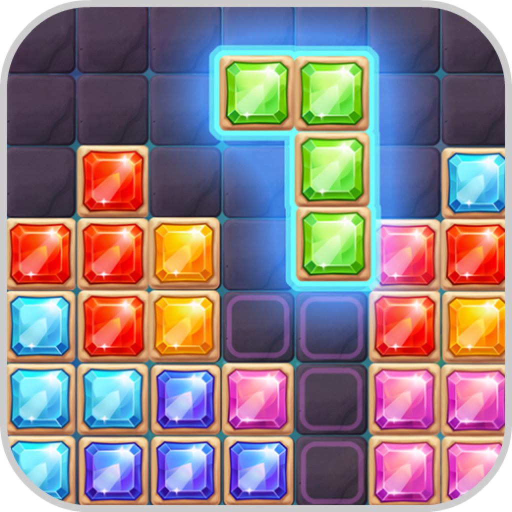 Jewel Brick Cube Drop for iOS (iPhone/iPad) - Free Download at AppPure