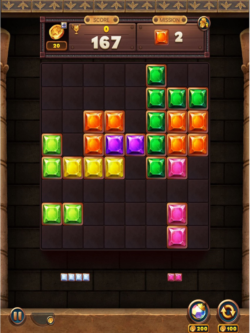 Jewel Brick Cube Drop for iOS (iPhone/iPad) - Free Download at AppPure