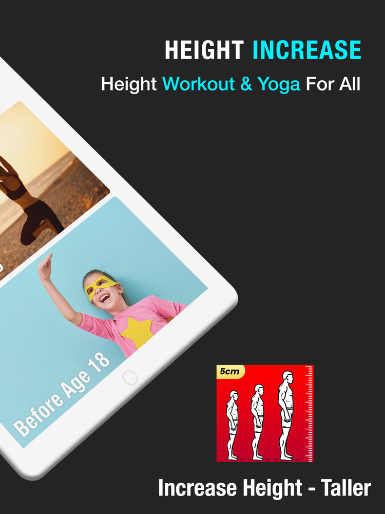 Increase Height - Taller for iOS (iPhone/iPad) - Free Download at AppPure