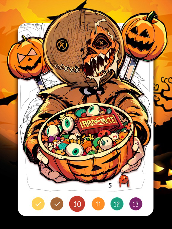 Black Color - Paint by Number for iOS (iPhone/iPad/iPod touch) - Free ...