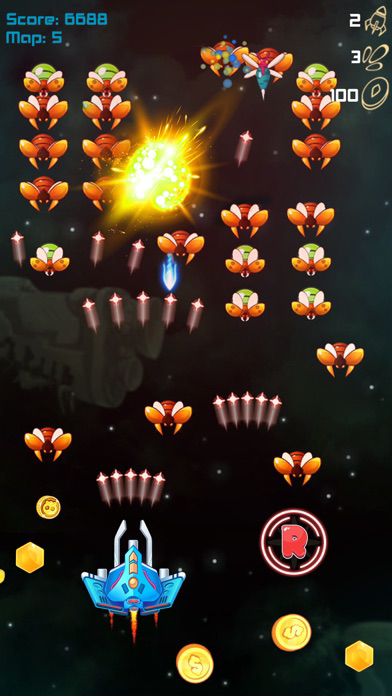 Galaxy Attack Alien Shooter II for iOS (iPhone/iPad/iPod touch) - Free ...