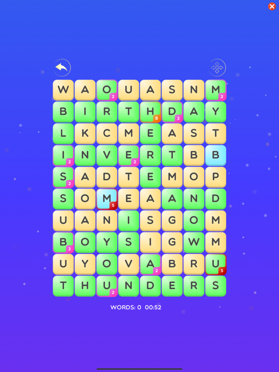 Super Word Grid - Puzzle Game for iOS (iPhone/iPad/iPod touch) - Free ...