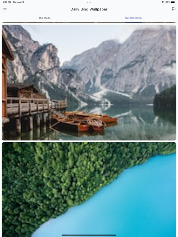 Daily Bing Wallpaper for iOS (iPhone/iPad) - Free Download at AppPure