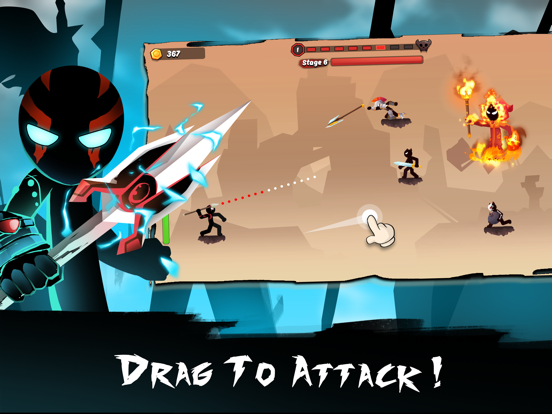 God Stickman: Battle Warrior pour iOS (iPhone/iPad/iPod touch ...