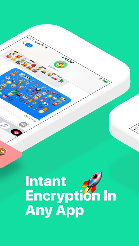 BOOM -Text Encryption Keyboard for iOS (iPhone) - Free Download at AppPure